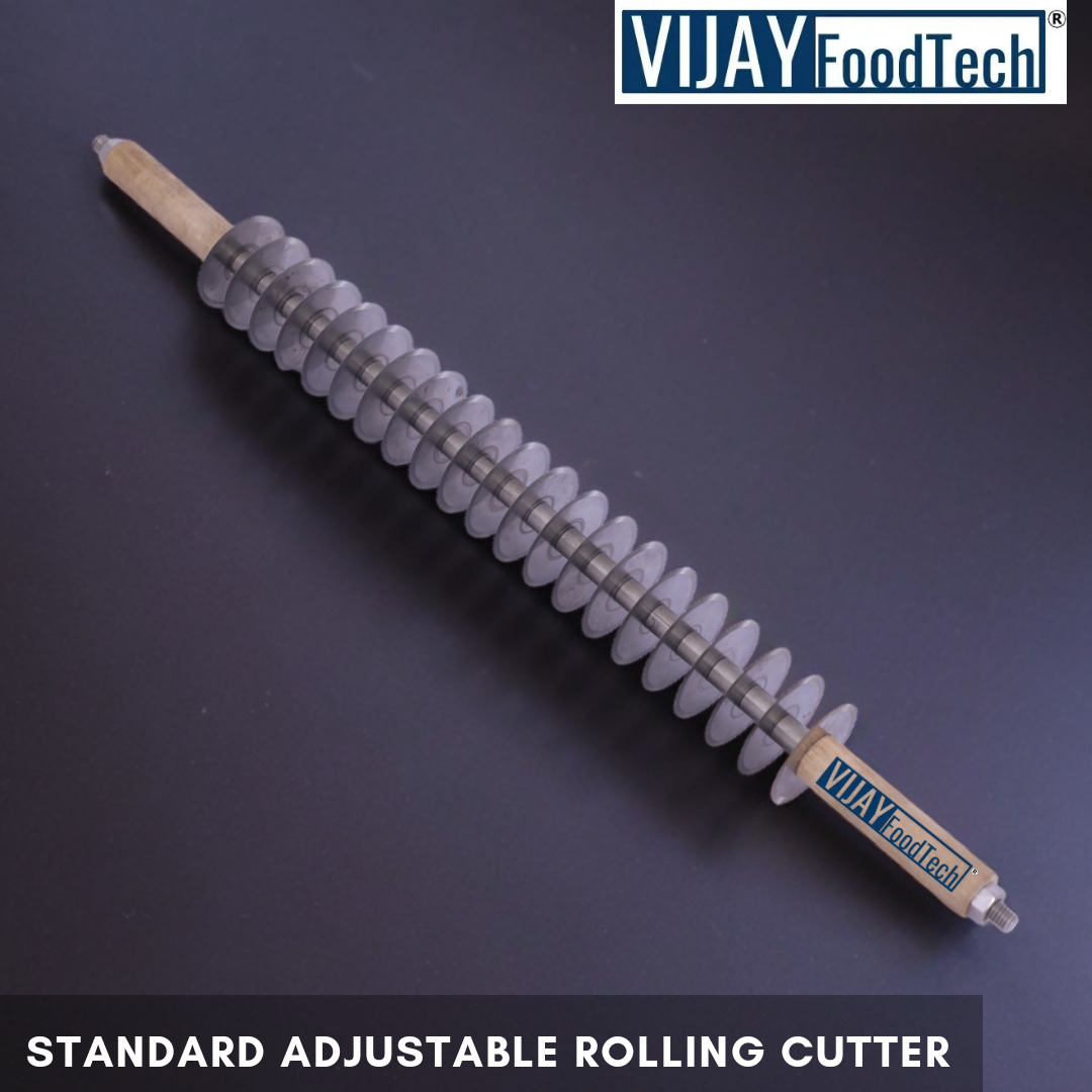 Standard Adjustable Rolling Cutter [4 inch blades] – Vijay Foodtech